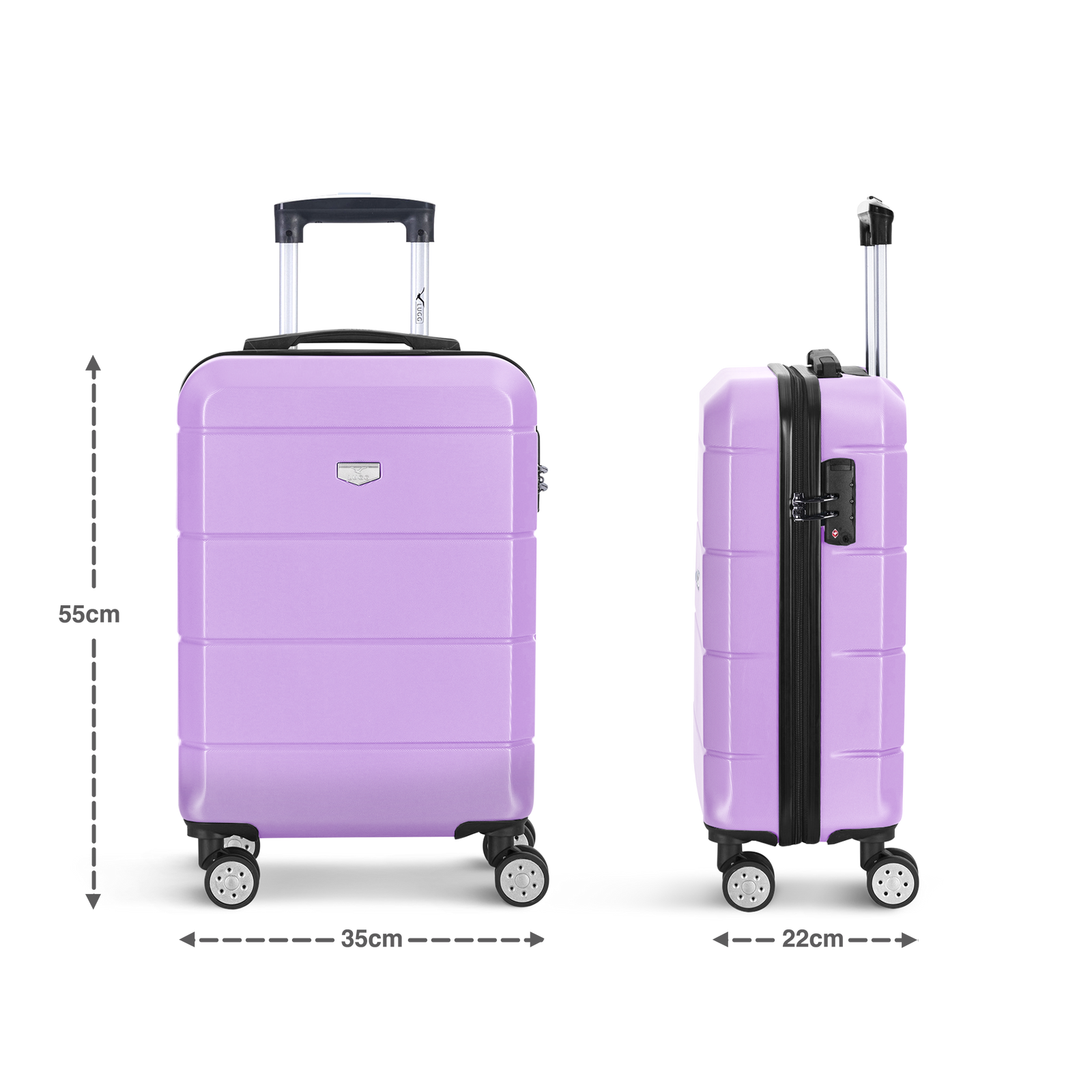 Jetset 20" Cabin Suitcase in Lavender