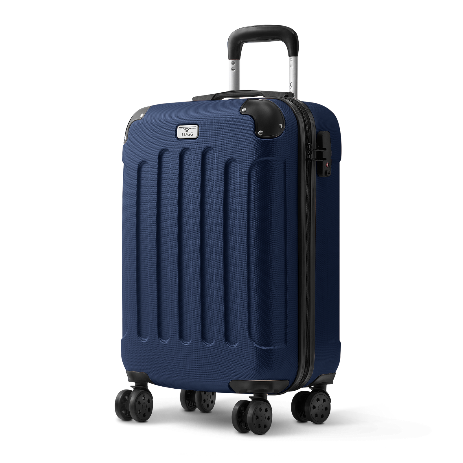LUGG Skywander 20-Inch Midnight Blue Suitcase: Premium Travel Gear