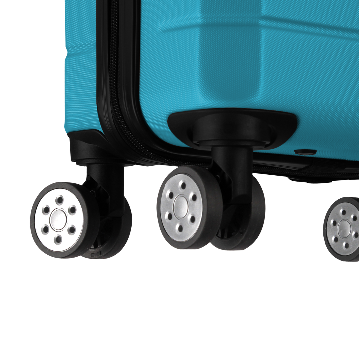 Chic 15-inch Teal Suitcase - Ideal for Your Next Adventure - UK