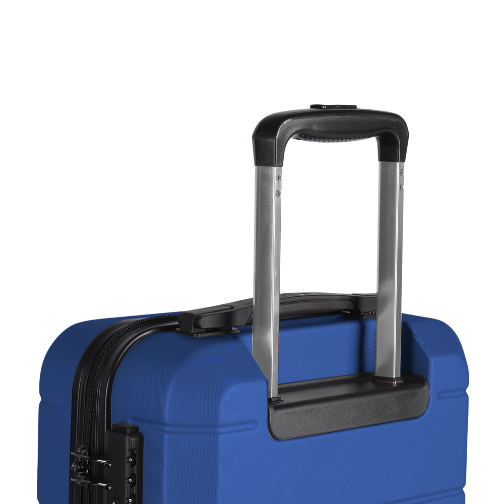 Get Jetset Cabin Suitcase in Blue - Lightweight Suitcase - UK